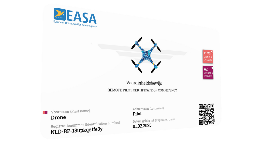 EU Drone License (A2, including exam) • Drone Class